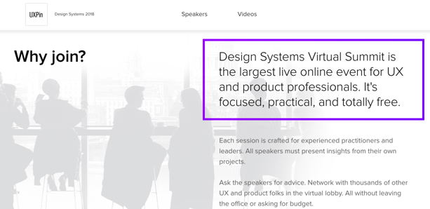 5 Steps to Create a Virtual Summit Landing Page that Converts | 6Connex ...