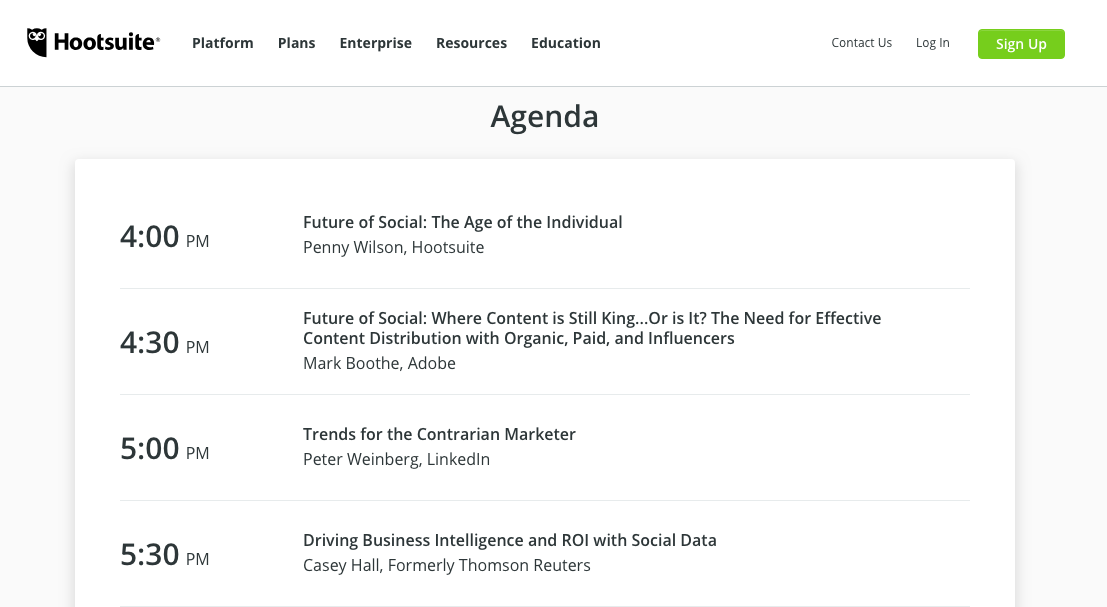 5 Steps to Create a Virtual Summit Landing Page that Converts | 6Connex ...